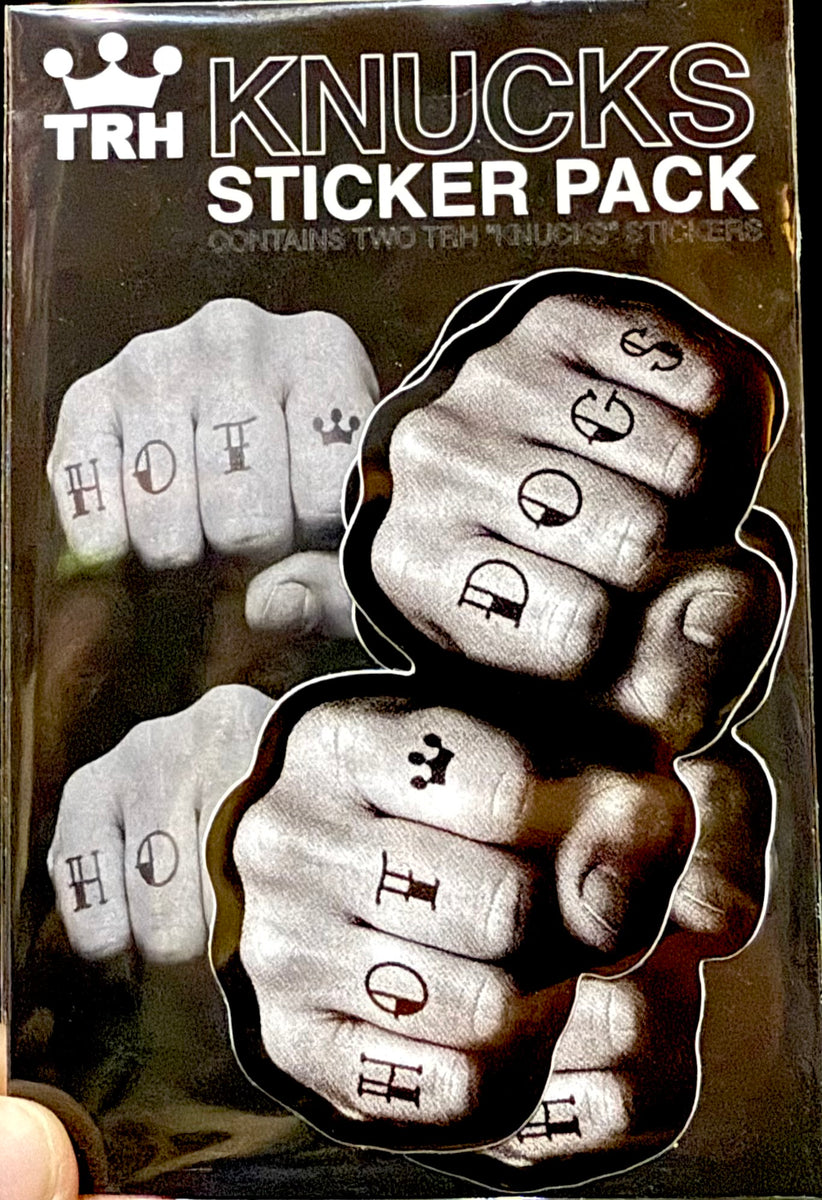 TRH KNUCKS Sticker Pack – The Red Hot